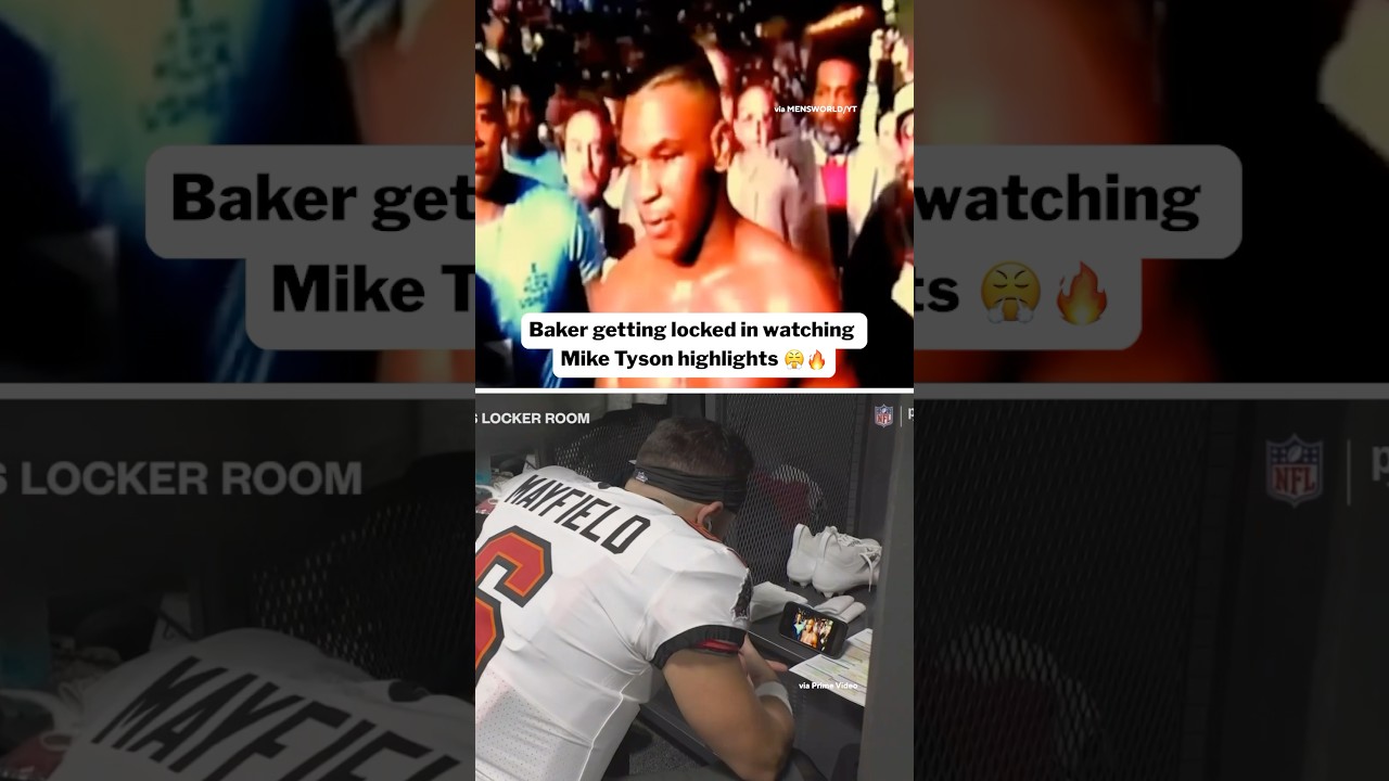 Baker Mayfield watches Mike Tyson videos to get locked in 😈 - YouTube