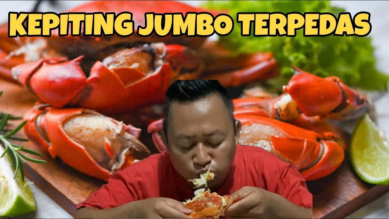 MUKBANG KEPITING JUMBO TERPEDAS - YouTube