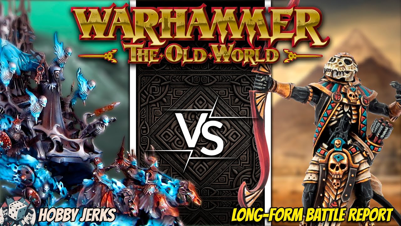 Vampire Counts vs Tomb Kings | Warhammer The Old World (Long-Form ...