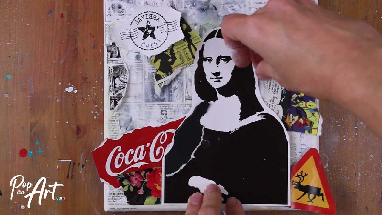 Art Collage Techniques