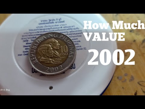How much value 2002 10 Piso Coin Vlog#124 - YouTube