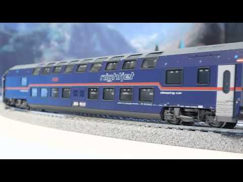 【HO】LS models 97024 OBB Nightjet & ESU SBB Am4/4