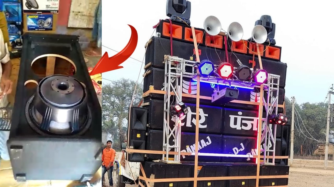 Only P Audio Dj Setup & Sound Testing | देखिए कैसे P Audio speaker को ...