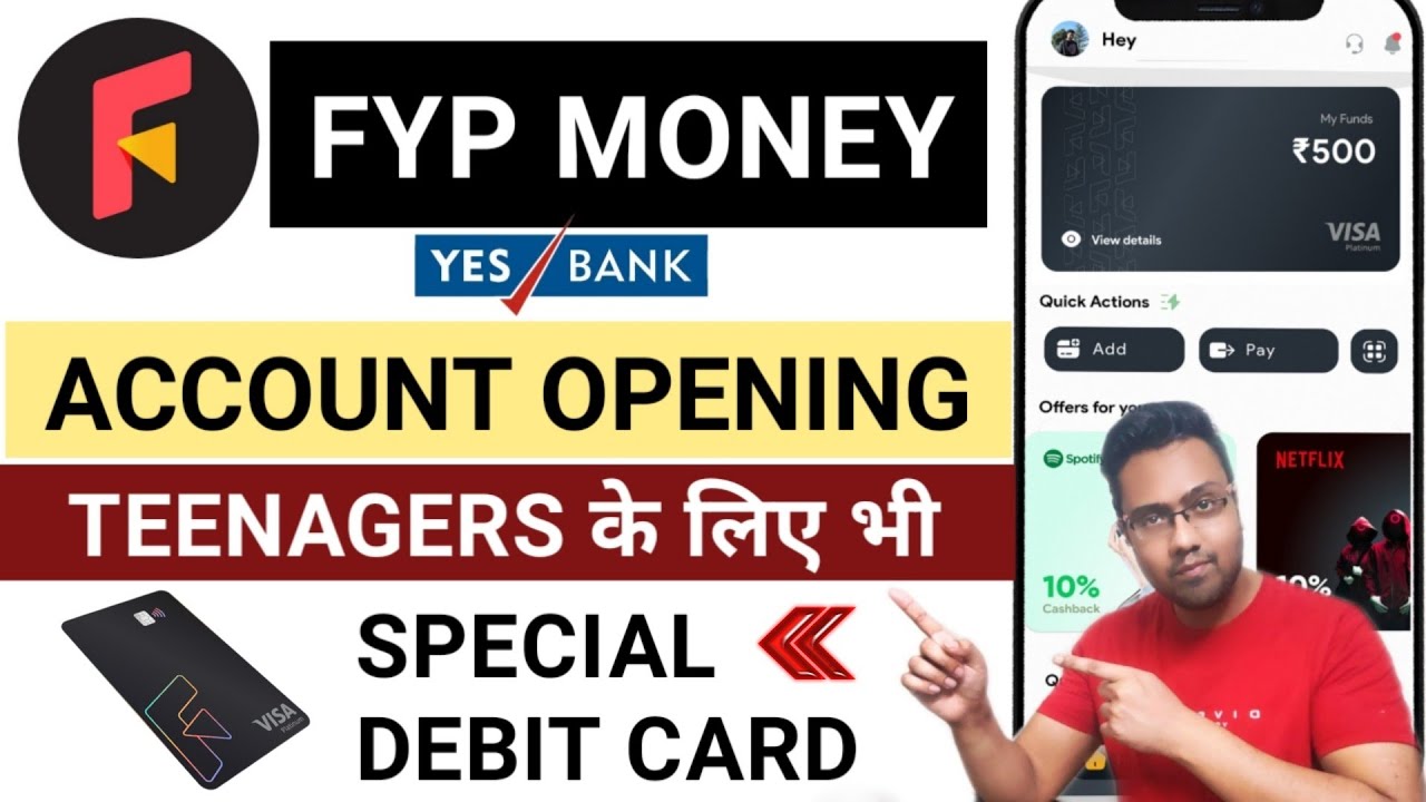 Fyp Money Account Opening | Fyp Debit Card | Fyp Money For Teenagers ...