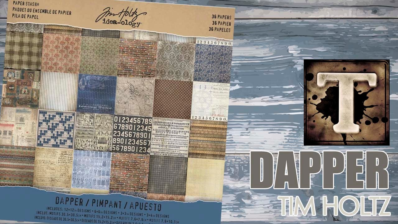 Stack Dapper de Tim Holtz - YouTube