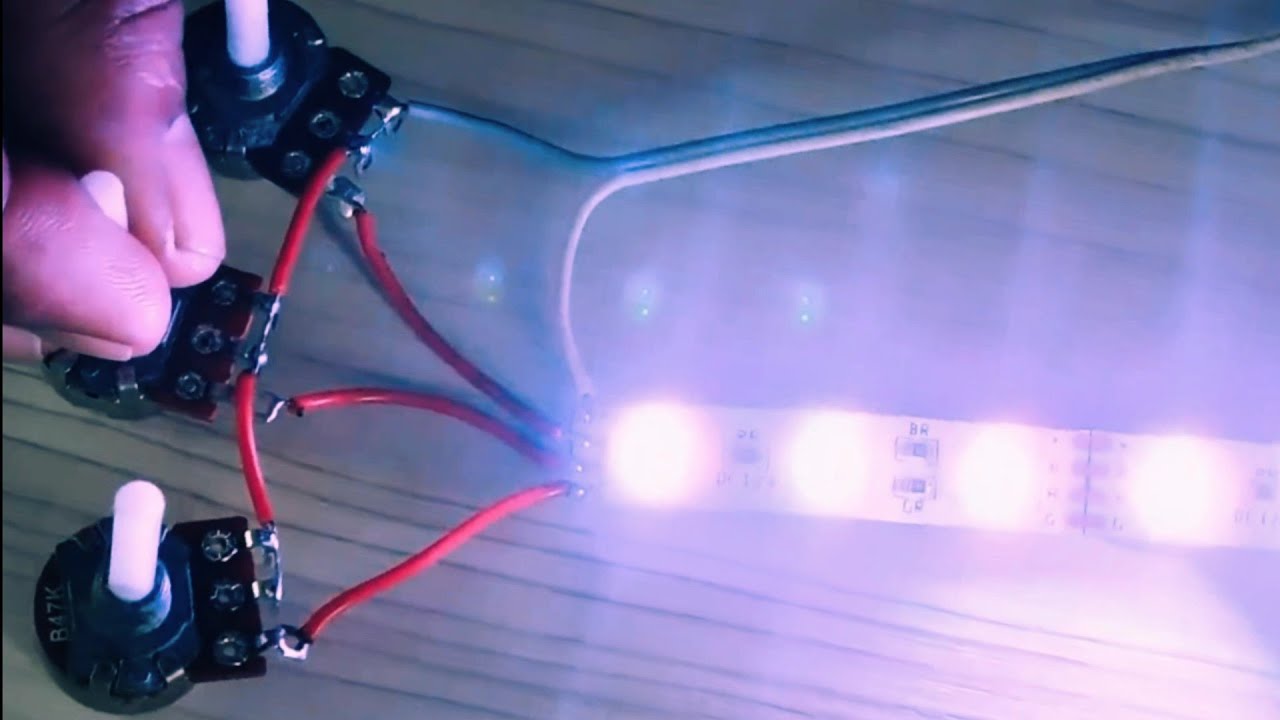 How to make RGB LED Strip Colour Mixing Circuit _ @theservervyrl749 ...