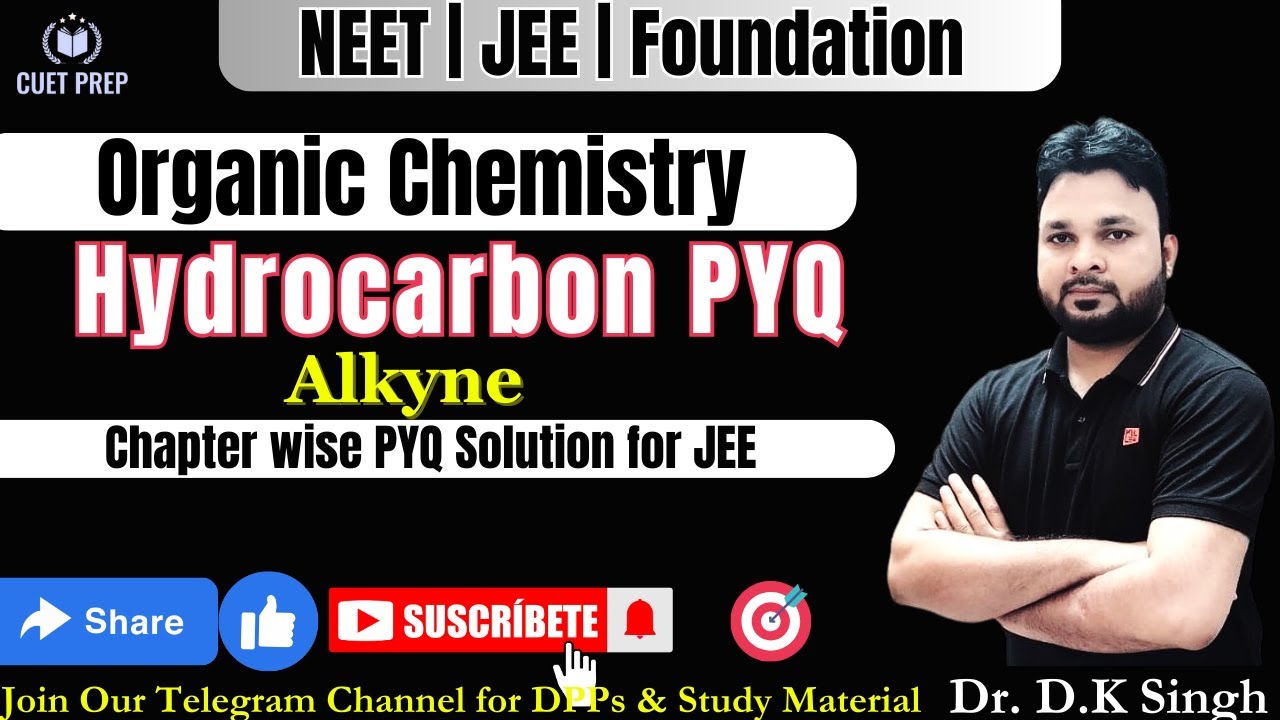 Chapter wise PYQ Solution | Alkyne| Hydrocarbon PYQ Solution JEE 2025 #pyqsolutions #jeepyq ...