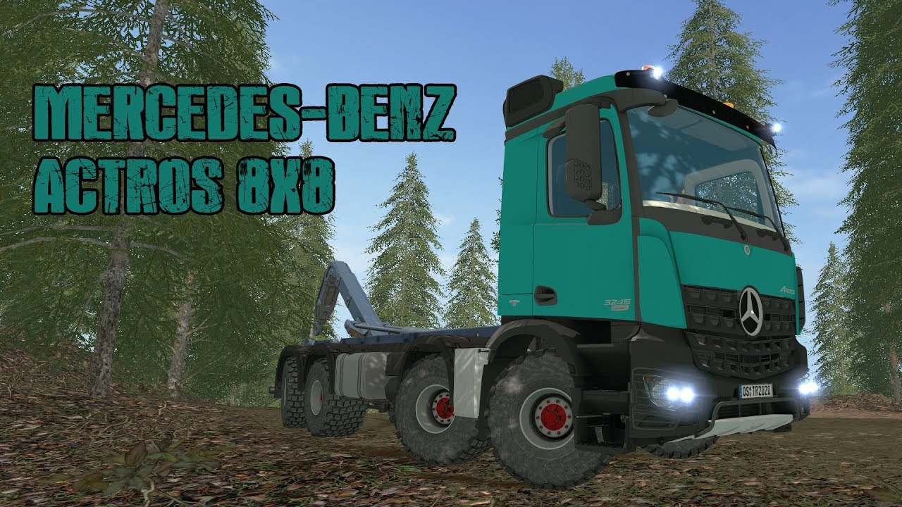 [FS17] Mercedes-Benz Arocs 8X8 v1.0 - YouTube