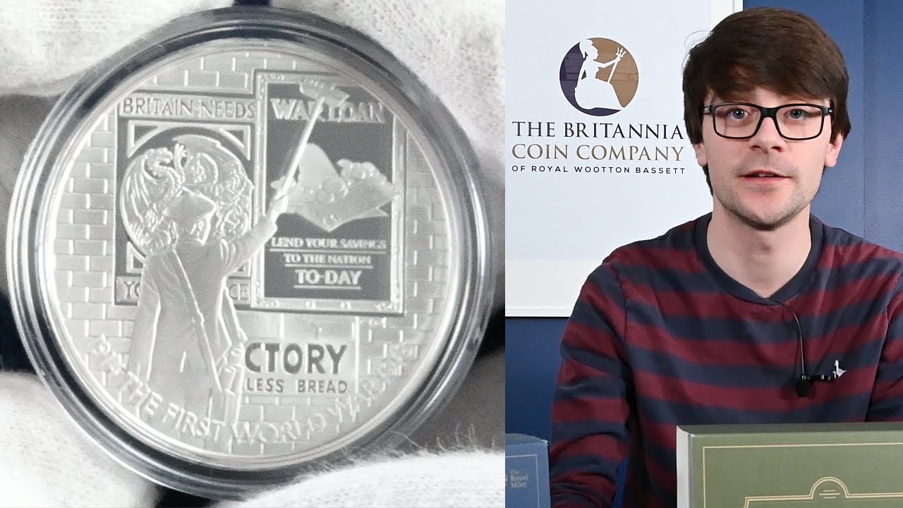 Propaganda & War Heroes Silver World War 1 Commemorative Coins - WW1 ...