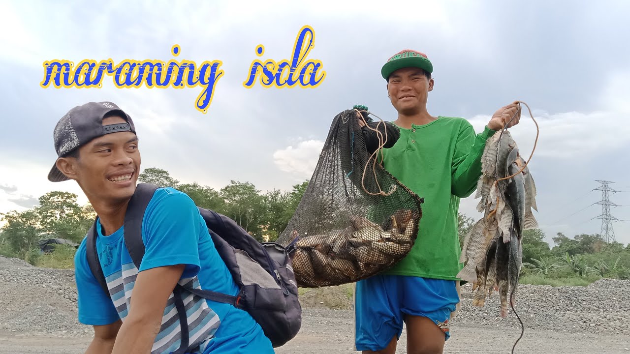 Ep.41 paghuhuli ng maraming isda sa ilog. Buhay probinsya | Bagabag ...