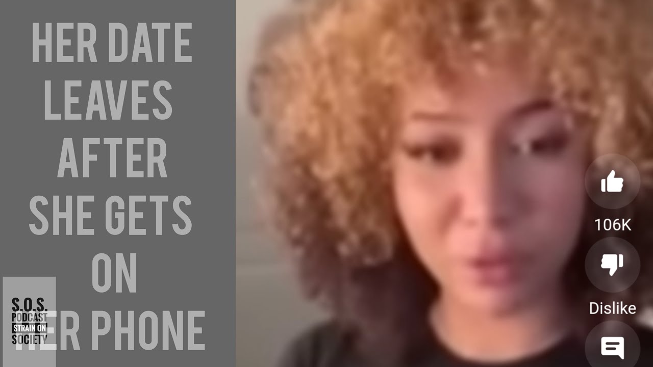 Girl Looks At Phone During Date, Date Leaves! - YouTube