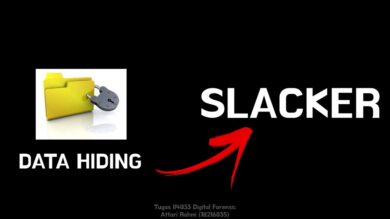 Anti Forensic: Data Hiding menggunakan Slack Space - YouTube