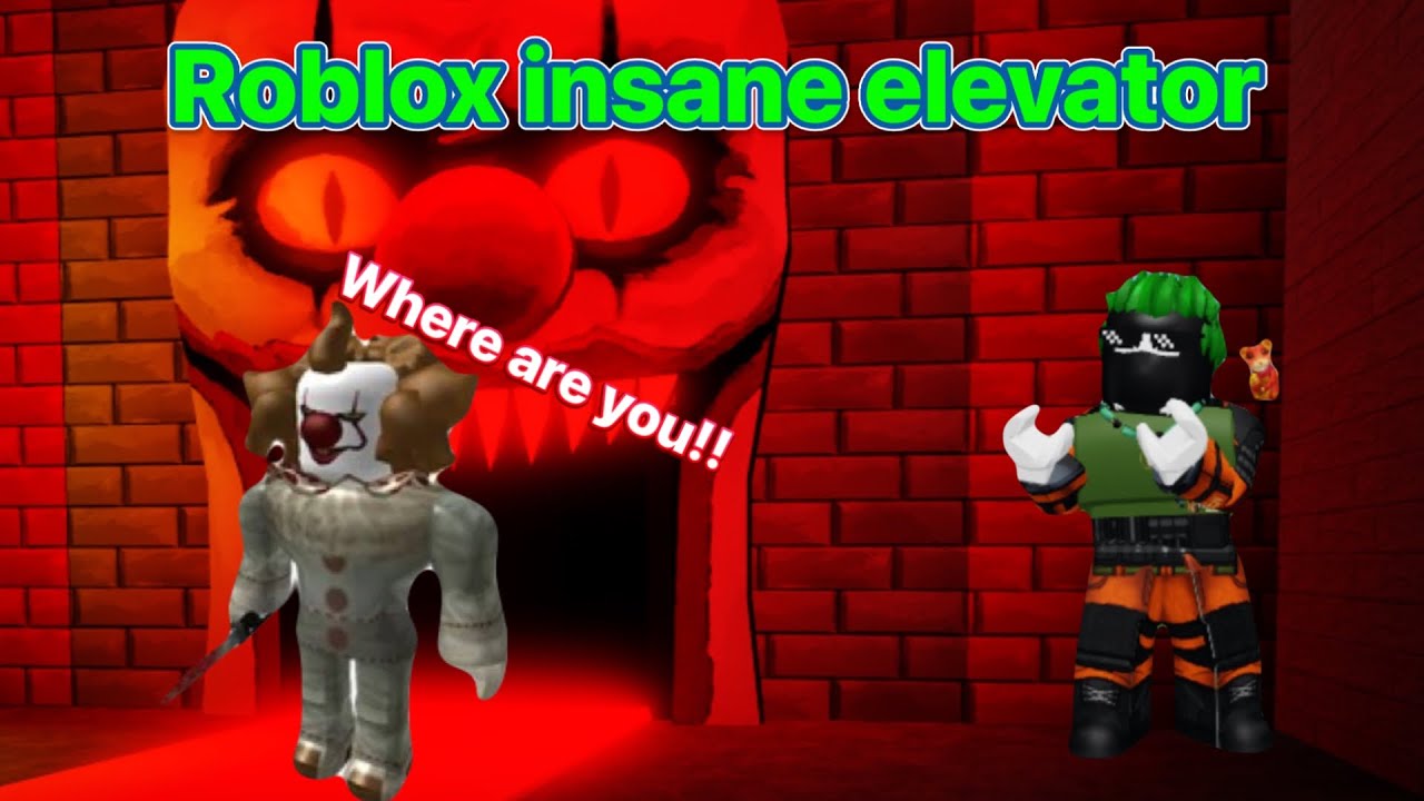 Roblox insane elevator (best horror game in the world) - YouTube