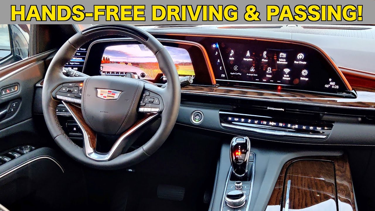 SUPER CRUISE Hands-Free Driving // Detailed Tutorial and Review (GMC ...