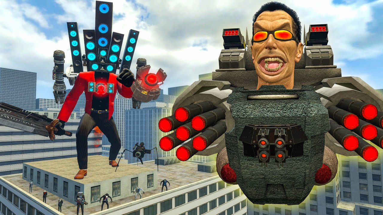 NEW ASTRO G-MAN SKIBIDI TOILET VS TITAN TV MAN/CAMERAMAN AND SPEAKERMAN ...