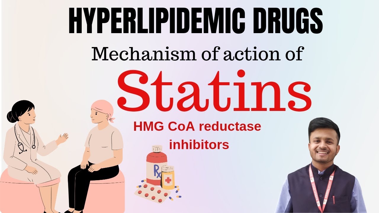 Mechanism of action of Statins l treatment of , pharmacology of statins ...