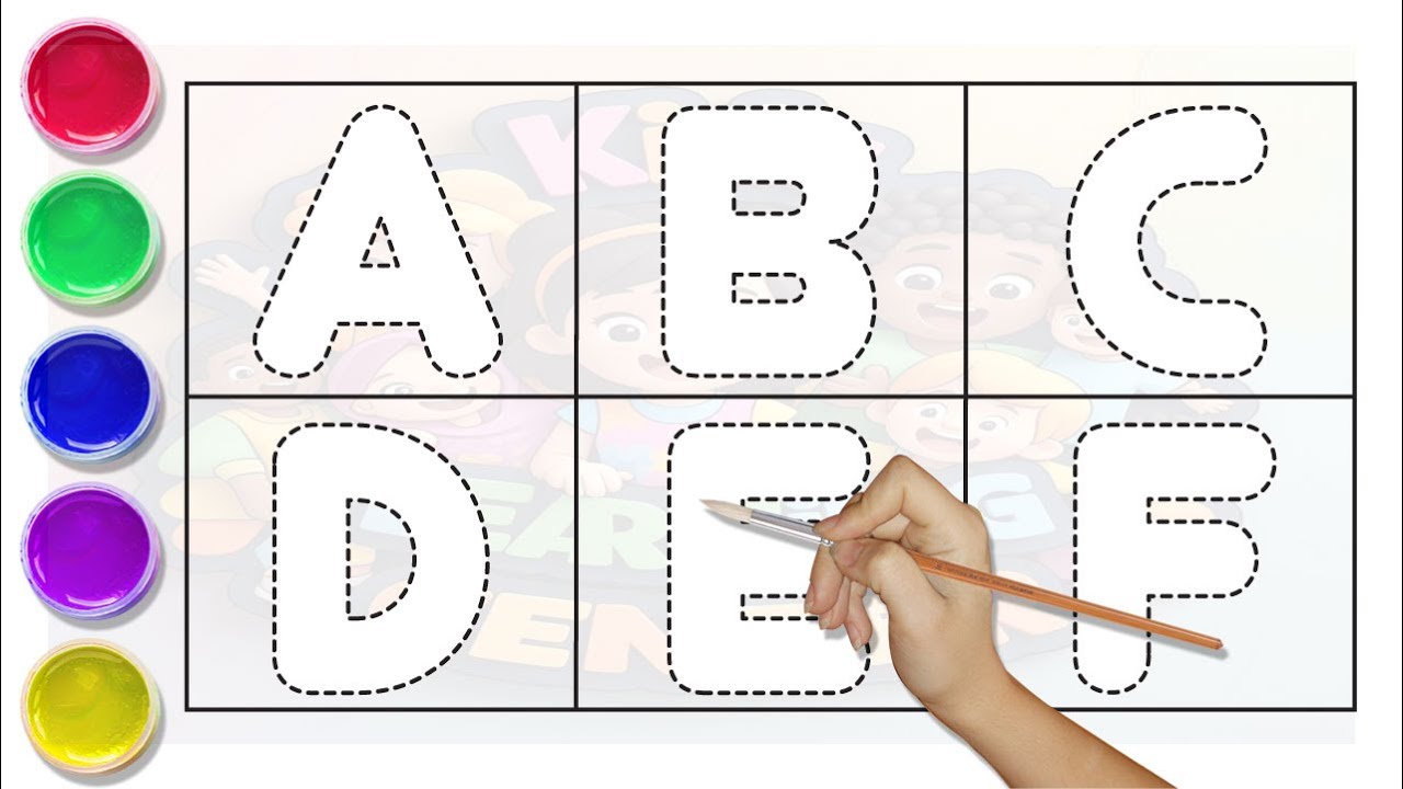 STOP Making These 3 HUGE Mistakes in ABCDEF Tracing & Coloring - YouTube