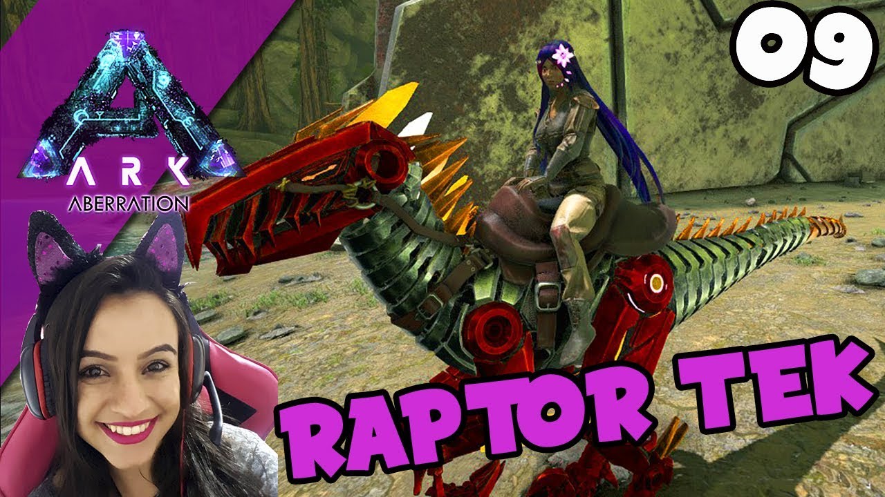 Domando o RAPTOR TEK! - ARK: Aberration 09 - YouTube