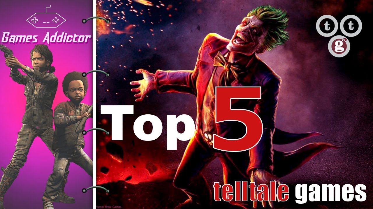 Top 5 Telltale Games 1080p - YouTube
