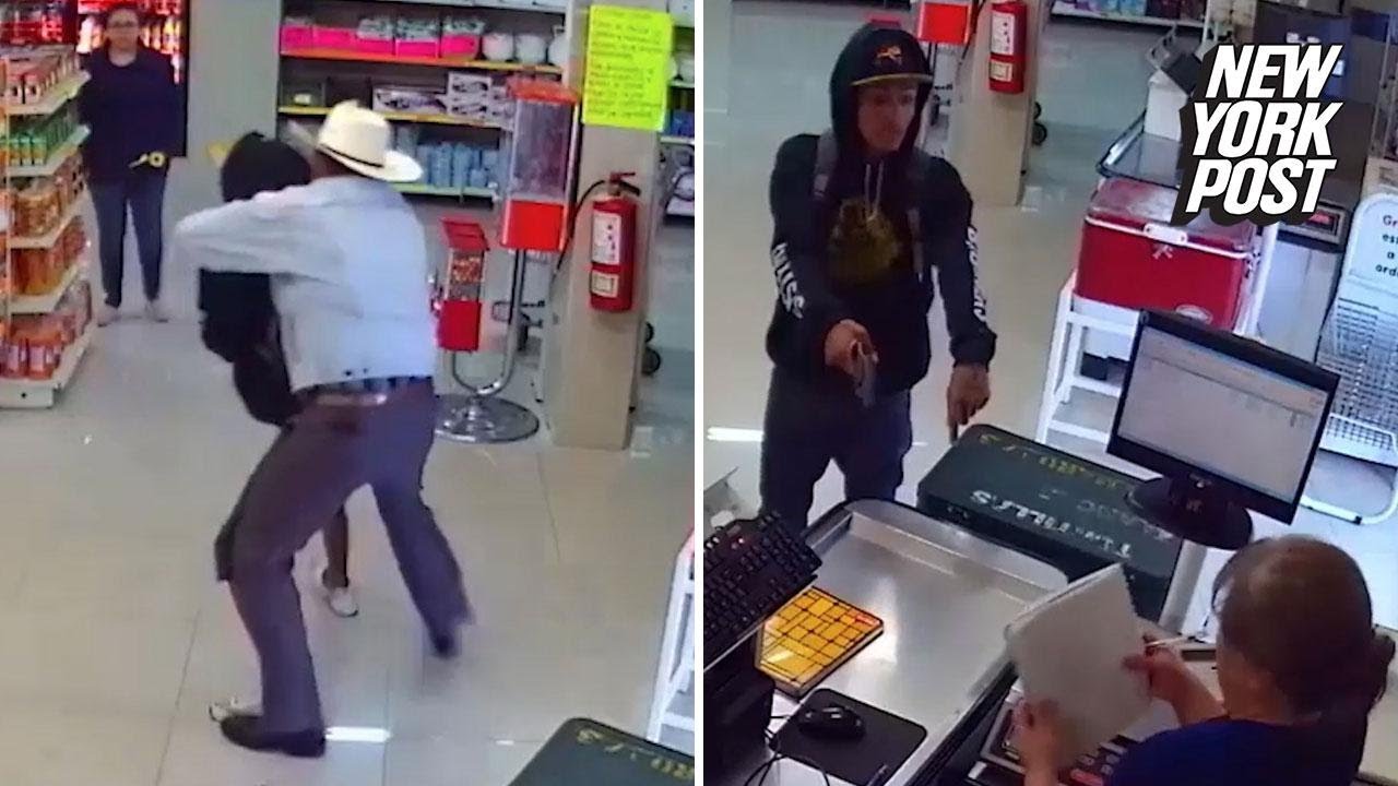 Real-life cowboy thwarts robbery in Mexican butcher shop | New York ...