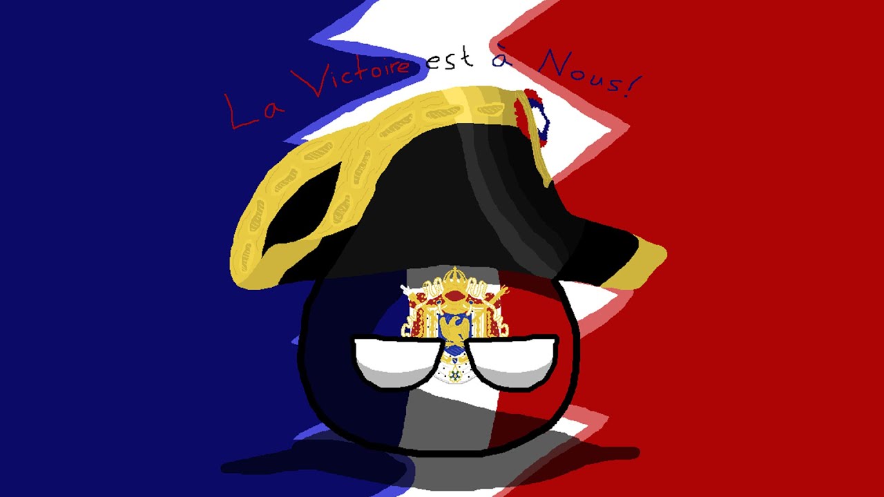 Drawing a Napoleonic French Countryball - YouTube