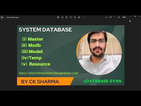 System databases in Sql server ||Master||MSDB||Model||Temp|| Lecture-6 - YouTube