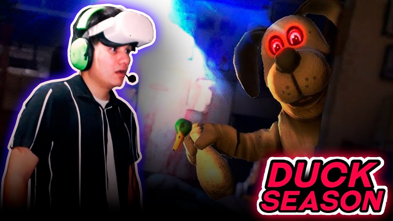 Este Juego No Es Lo Que Parece 😨 - Duck Season VR 🐶 - YouTube