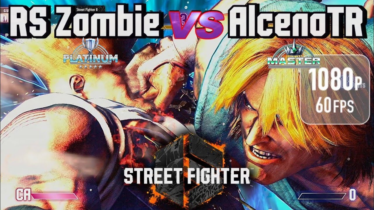 Street Fighter 6 - FT 5 - RS Zombie x AlcenoTR - YouTube