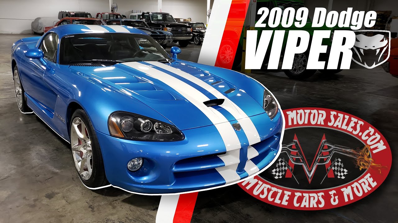 2009 Dodge Viper SRT-10 For Sale Vanguard Motor Sales #0316 - YouTube