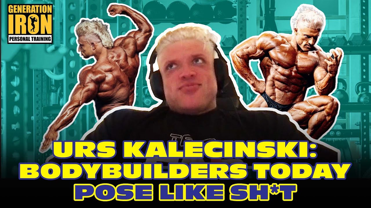 Urs Kalecinski: Today's Bodybuilders "Pose Like Sh*t, To Say It Out ...