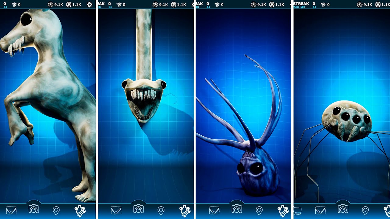 Zoonomaly Characters FNAF AR Workshop Animations - YouTube