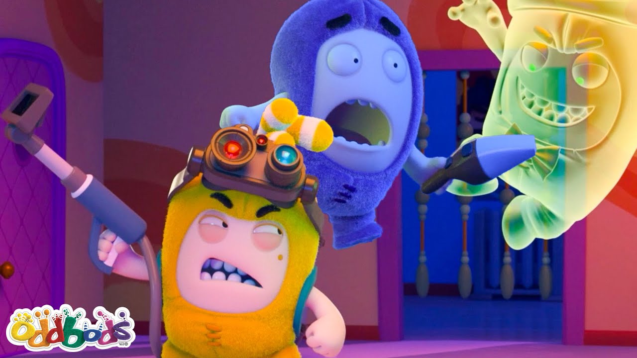 Ghost Hunting | Oddbods | Moonbug No Dialogue Comedy Cartoons for Kids ...
