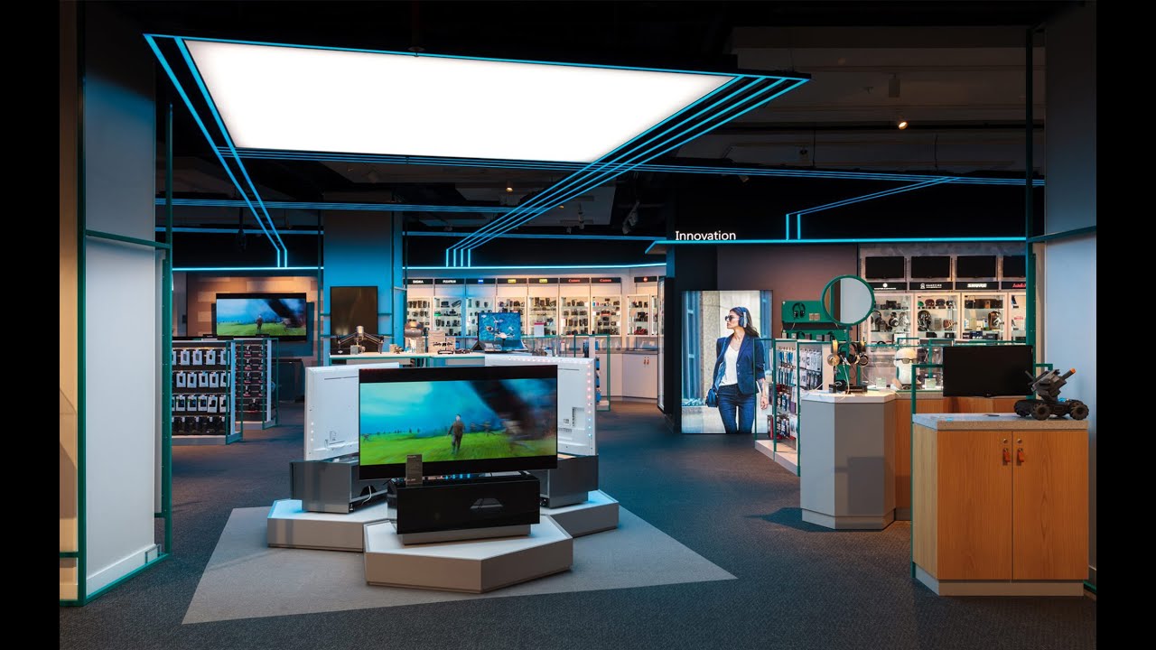 Tekzone X Selfridges Technology Shopfit - YouTube