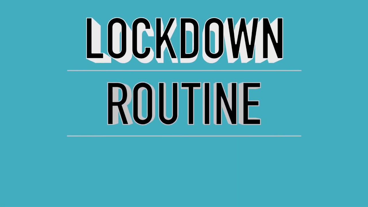 Lock Down Routine|Stay Home |Stay Safe| Funny Video - YouTube