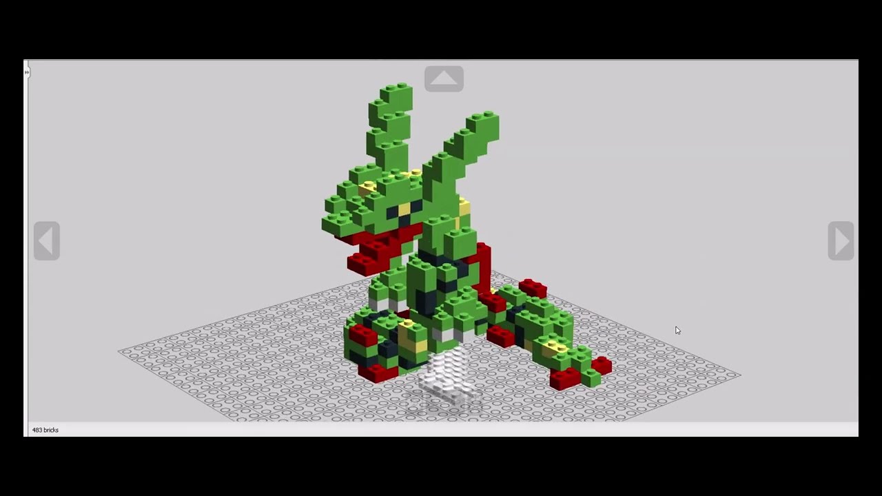 Lego Rayquaza - YouTube