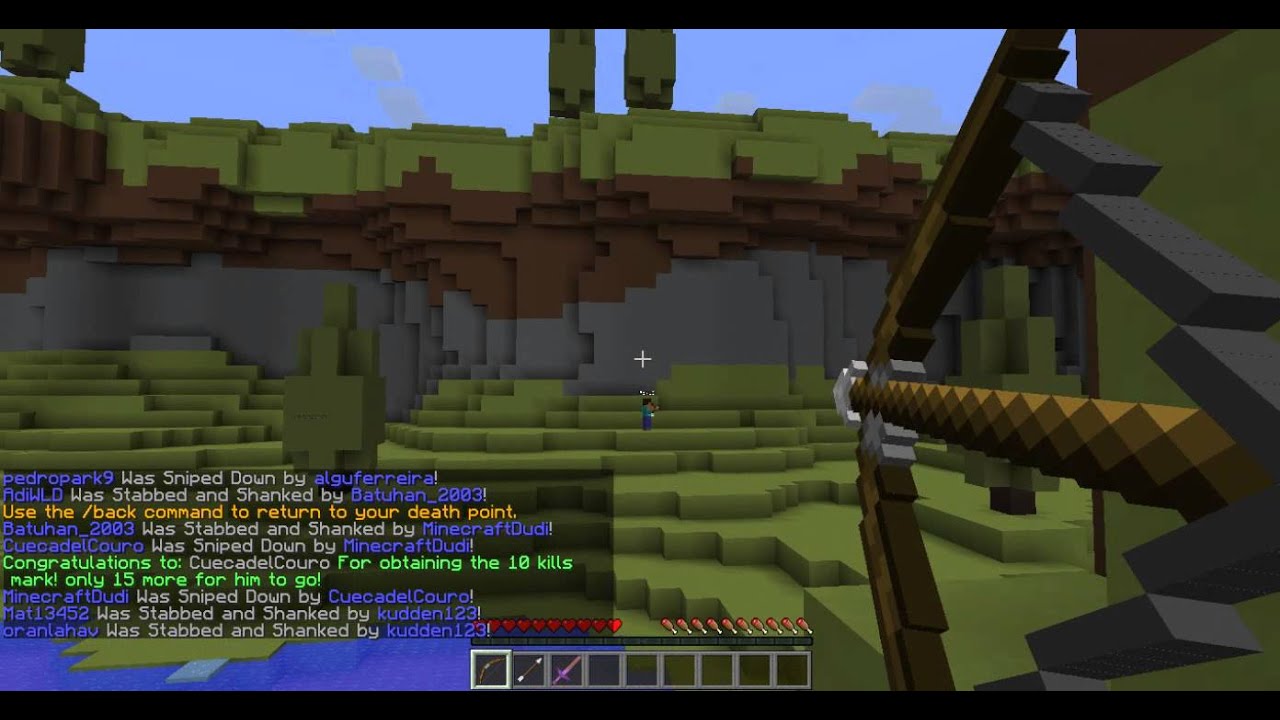 Minecraft mini games-Bölüm 4-yazıcak bir şey bulamadım (OITC) - YouTube