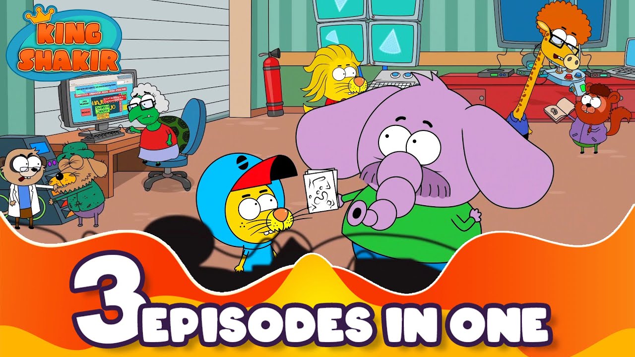 3 in 1 Episodes #38 | King Shakir #animation #funny - YouTube