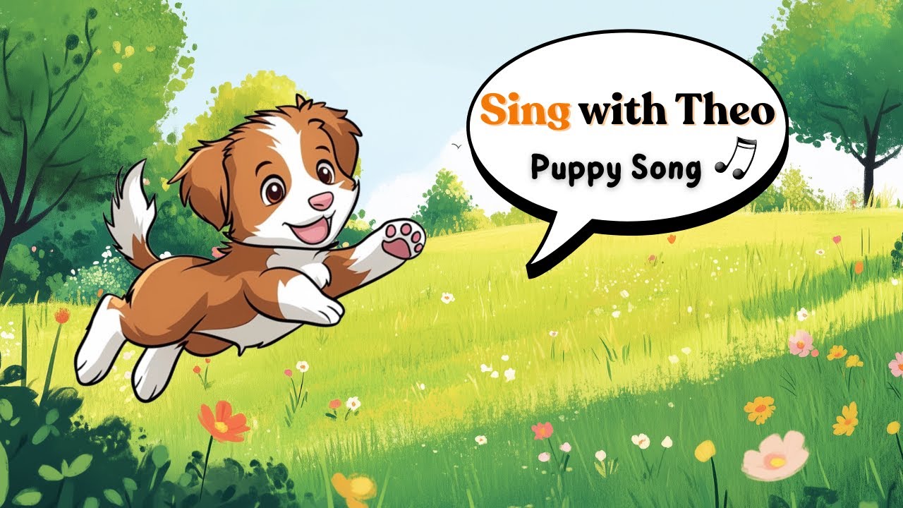 Sing with Theo | Theo Baba Theme Song | Fun Puppy Song for Kids ...