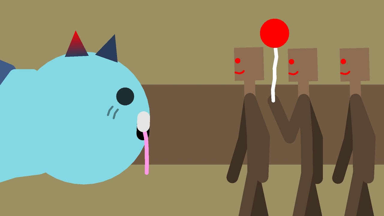 Candy Cat Vs Partygoers *Entity 67* (Poppy Playtime Vs Backrooms) - YouTube