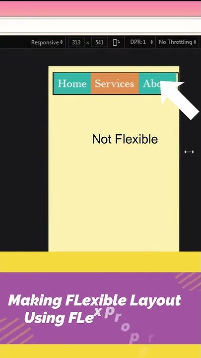 CSS Flexbox- Flexible Layout using Flex- Grow property. Web Development #Shorts - YouTube