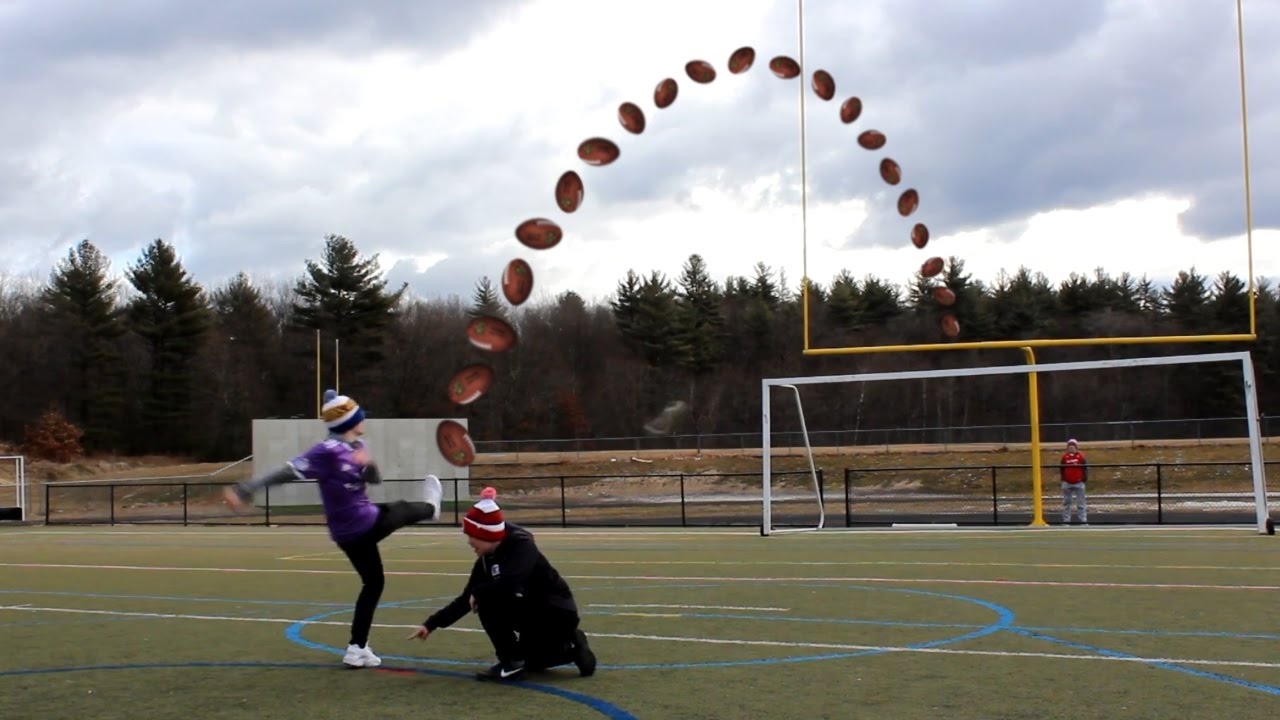 BLINDFOLDED FOOTBALL CHALLENGES - YouTube