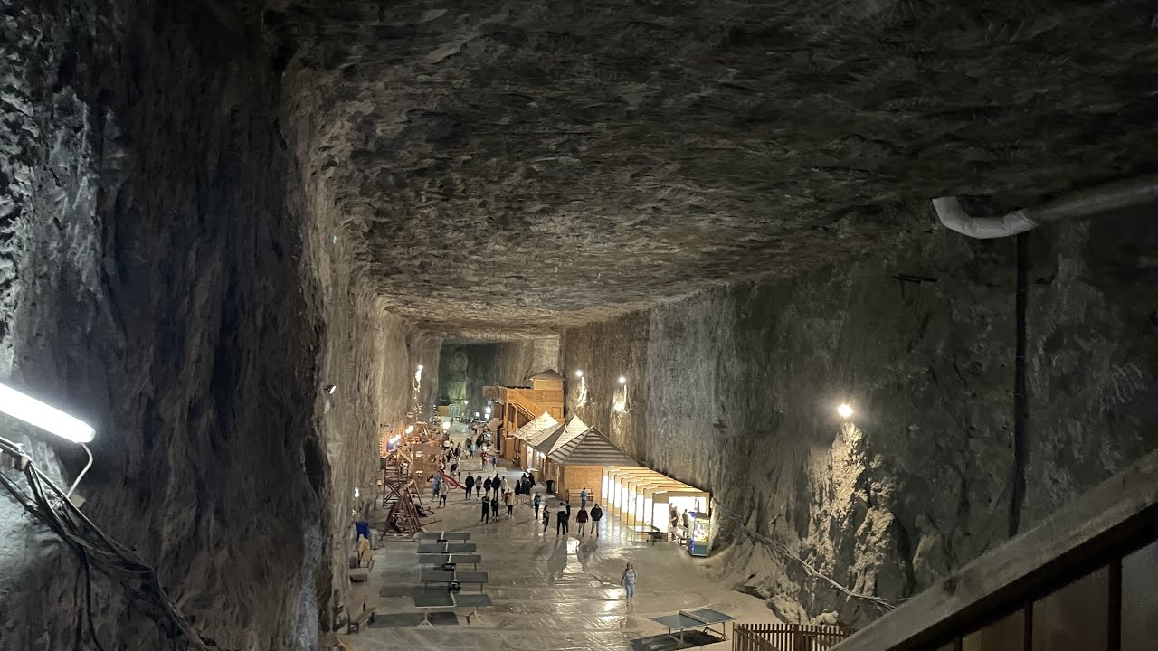 Salt Mine in Praid Romania 🇷🇴 | Family Travel Vlogs - YouTube