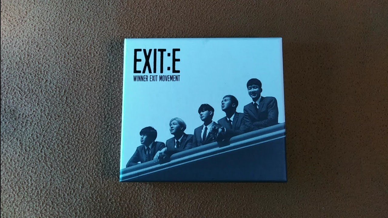 Unboxing Winner - Exit:E (Westminster Version) CD - YouTube