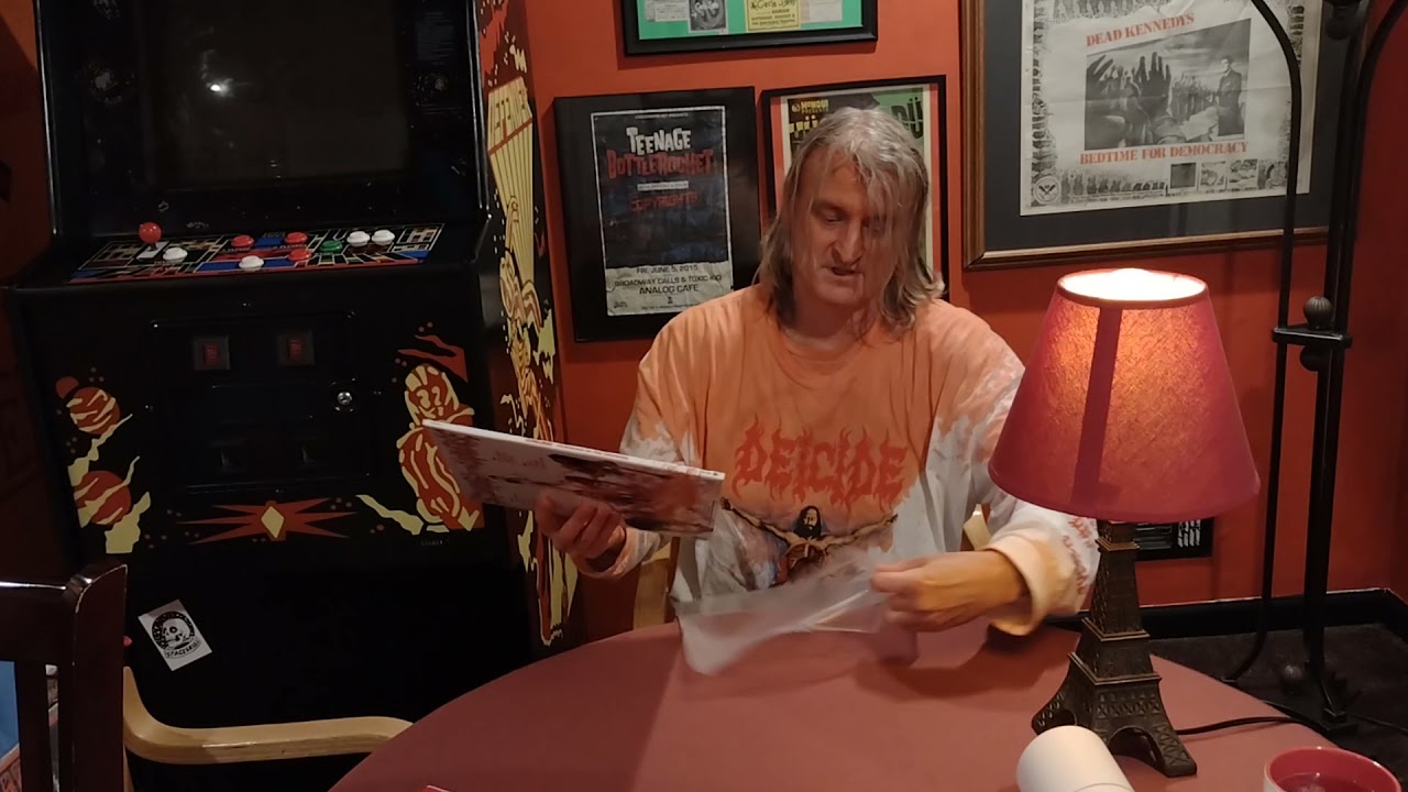 The after GWAR record show and tell. - YouTube