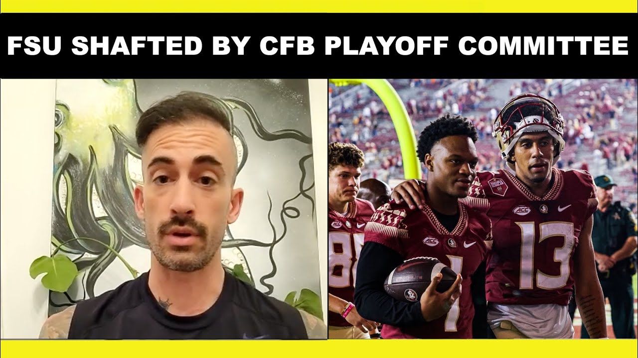FSU's Shafted by CFB Playoff Committee - YouTube