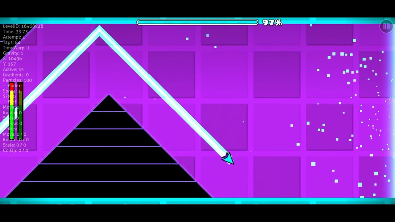 I'm challenging wave levels in geometry dash - YouTube