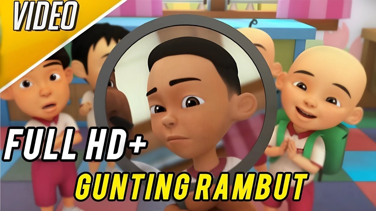 Upin & Ipin Musim 18 - Gunting Rambut (Full Episode) - YouTube