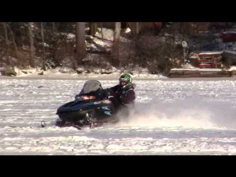 1998 Indy Trail 500 on the lake - YouTube
