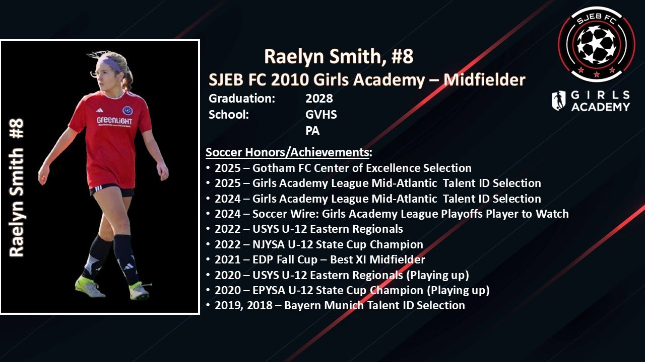 Raelyn Smith #8 - SJEB 2010 GA (2028) - Highlights vs. Team Boca 10 ...