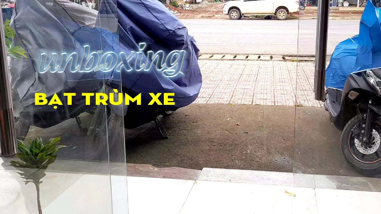 Unboxing Bạt Trùm Xe Tấm Che Xe Giá Rẻ Cho Wave Xe Exciter - Hoa cảnh ...